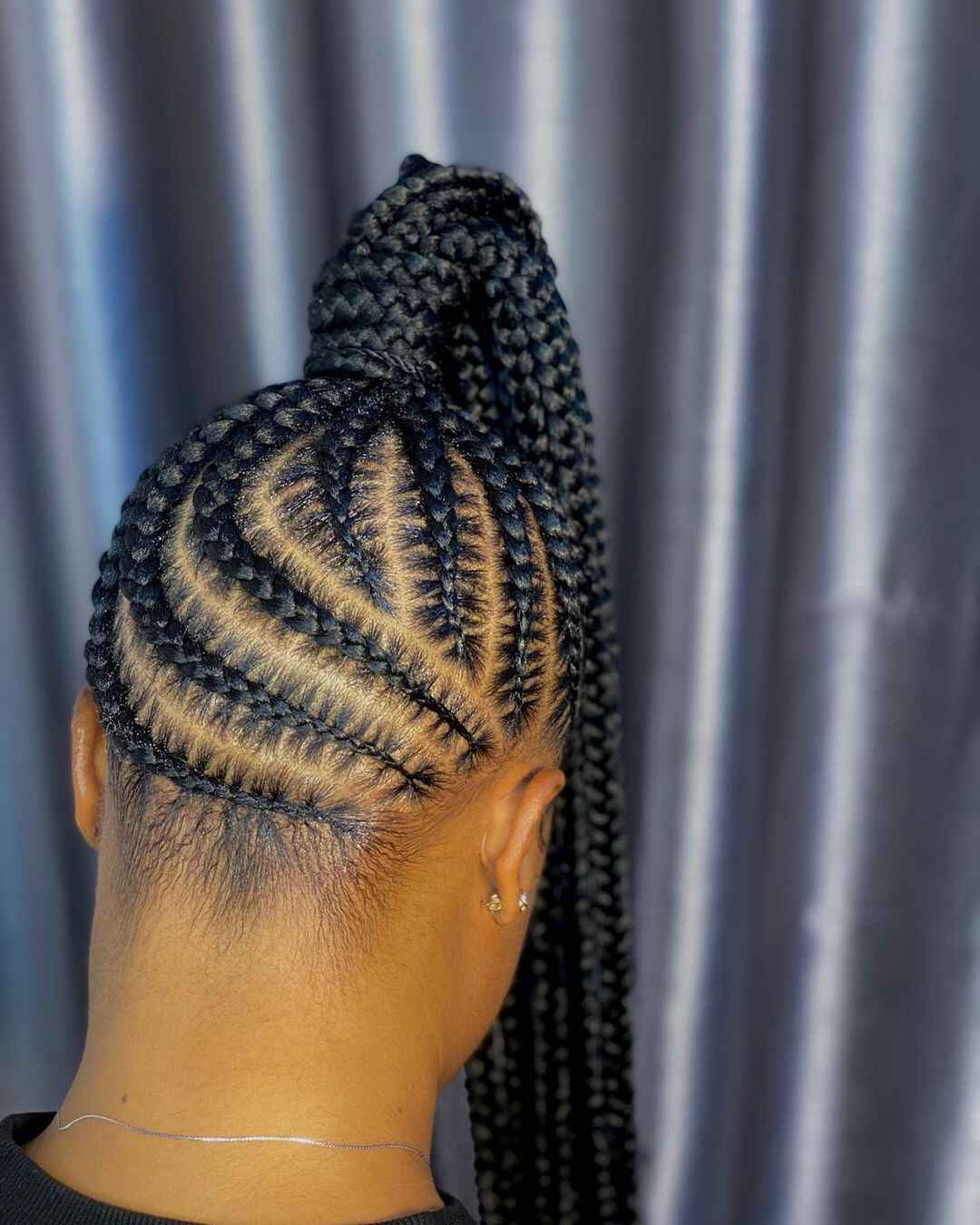 Gorgeous Ghana Weaving Shuku Ideas for Natural Hair | STYLESCATALOG